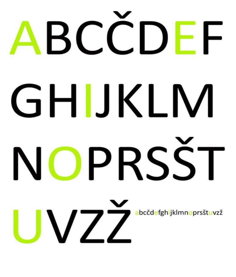 slovenian-alphabets - Adelphi Studio